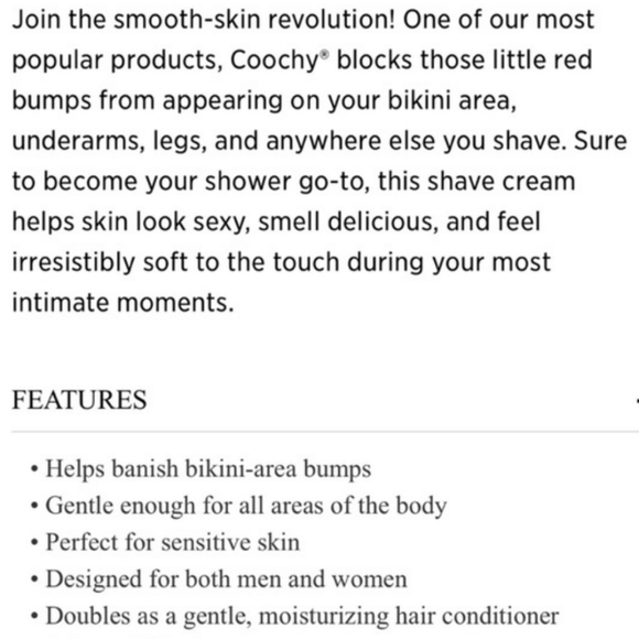 Pure Romance | Makeup | Coochy Rashfree Conditioning Shave Cream | Poshmark